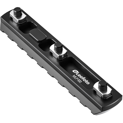 Leofoto MLP-100 M-LOK Aluminum Rail (3.94") MLP-100 B&H Photo