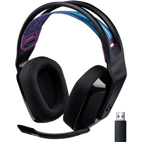 Logitech G G535 LIGHTSPEED Wireless Headset (Black) 981-000971