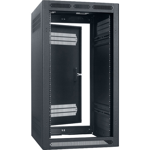 Lowell Manufacturing Rack-Enclosed-21U, 27" Deep, 1-Pair