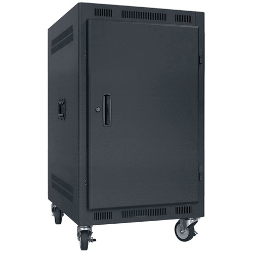 Lowell Manufacturing Rack-Portable-14U, 22" Deep, Solid LPR-1422