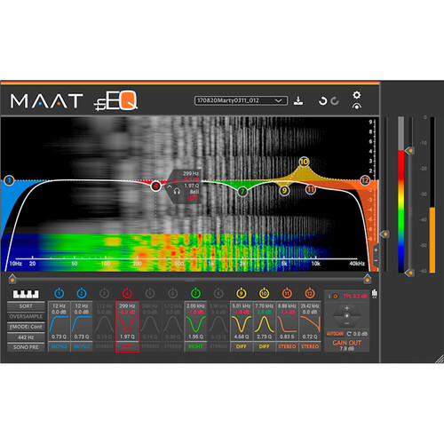 MAAT thEQorange Remedial Linear Phase Equalizer 010B2 B&H Photo