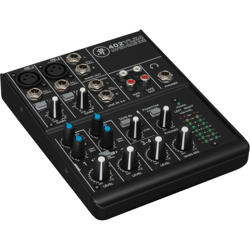 Mackie 402VLZ4 4-Channel Ultra-Compact Mixer 402-VLZ4 B&H Photo