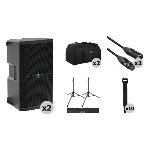 Mackie Thump212XT 1400W 12" Active Loudspeaker PA System Kit