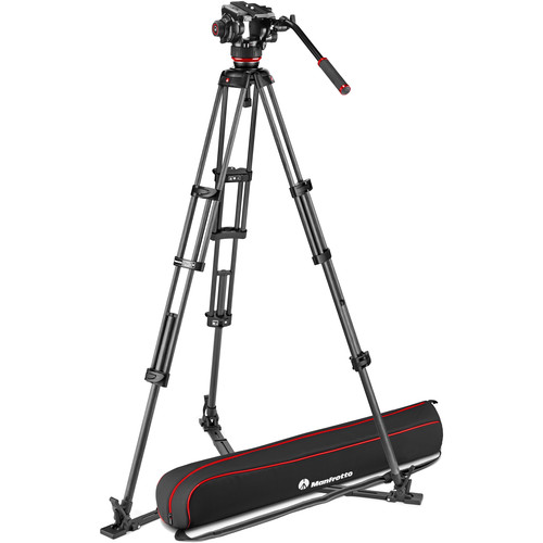 Manfrotto 504X Fluid Video Head & MVTTWINGC Carb MVK504XTWINGC