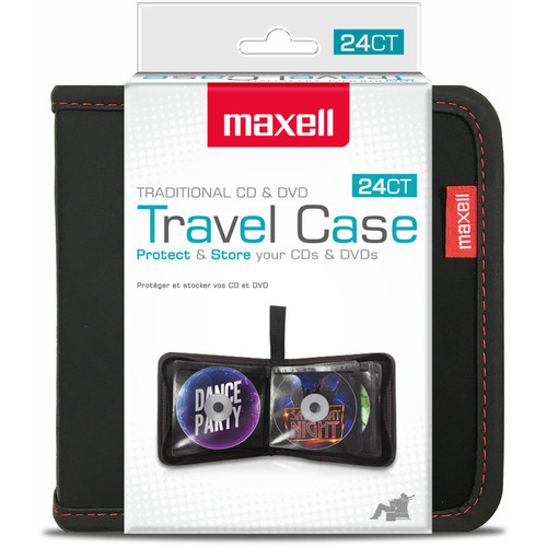 Maxell 24-Count CD and DVD Storage Case 190161 B&H Photo Video