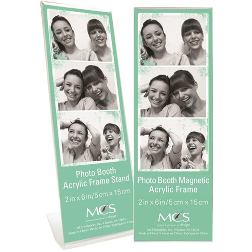 MCS Photo Booth Acrylic Standing Frame 45498 B&H Photo Video