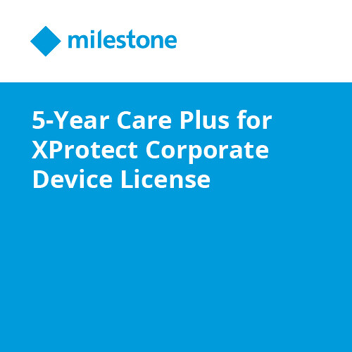 Milestone 5-Year Care Plus for XProtect Corporate Device