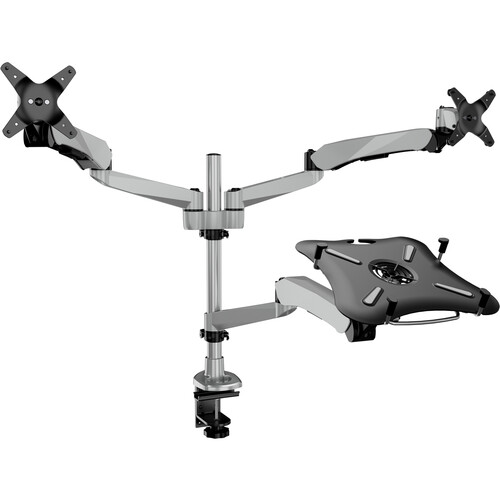Mount-It! Dual Monitor & Laptop Mount with Cooling Fan MI-75826