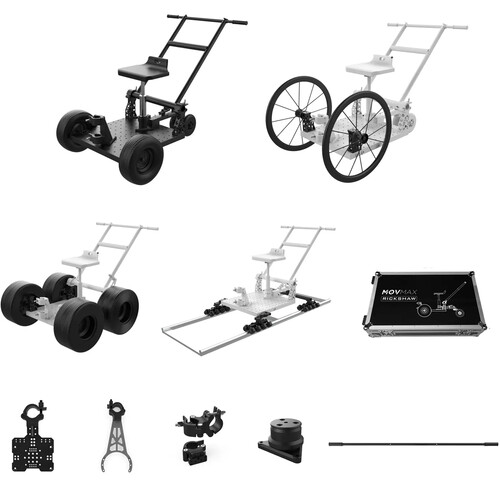 MOVMAX All-Terrain Rickshaw Complete Combo 82-0027 B&H Photo