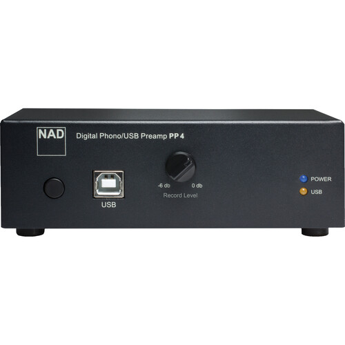 NAD Electronics PP 4 Digital Phono USB Preamplifier PP4 B&H