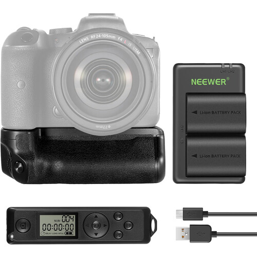 Neewer BG-R10 Battery Grip for Canon R5/R6 66602427 B&H Photo