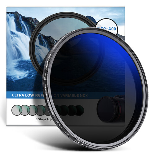 Neewer 72mm MRC Variable ND2-ND400 Lens Filter 66600408 B&H