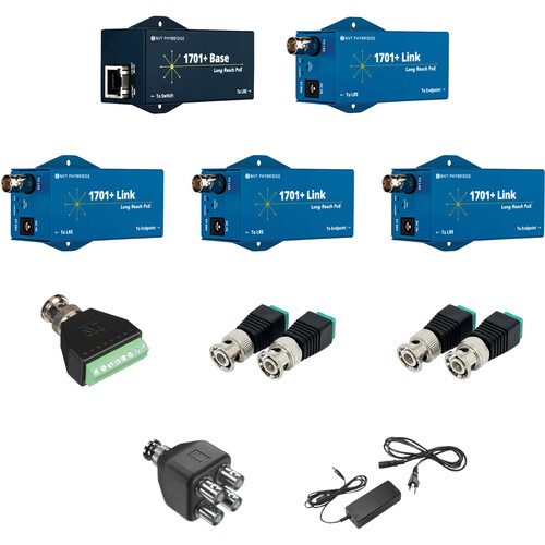 NVT Phybridge NV-EC1701PLS-K4H 1701+ Extender Kit