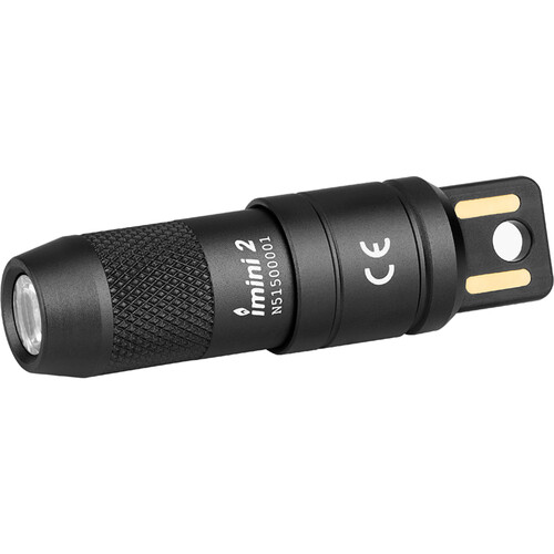 Olight imini 2 Rechargeable Key Ring Flashlight (Black) IMINI 2