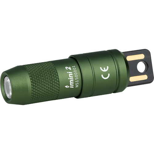 Olight imini 2 Rechargeable Key Ring Flashlight IMINI 2OD GREEN