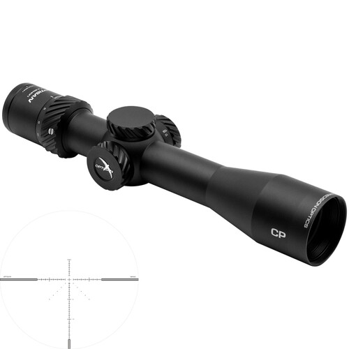 Optisan CP 4-16x40F1 Riflescope with FFP F1MRAD16 Reticle 04009