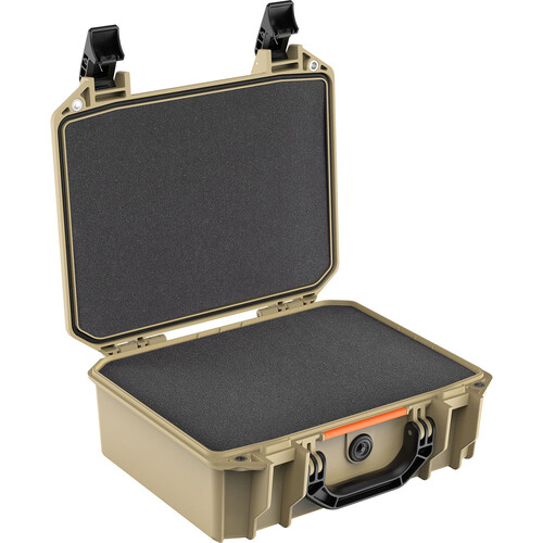 Pelican V200 Vault Medium Case with Foam Insert VCV200-0020-TAN