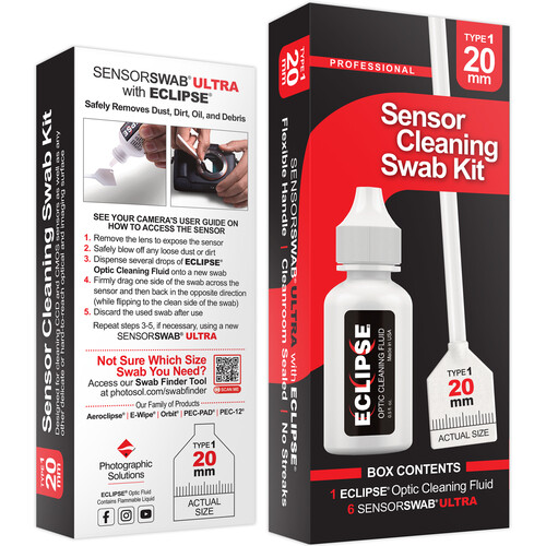 Photographic Solutions Sensor Cleaning Swab Kit KE-US1 B&H Photo