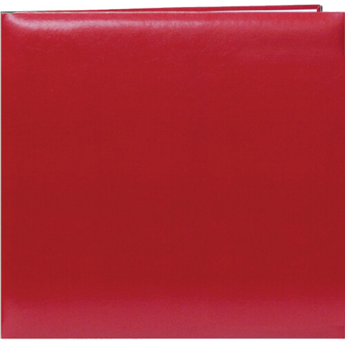 Pioneer Photo Albums Alpha-1 Scrapbook (Red, 12 x 12") A112RD