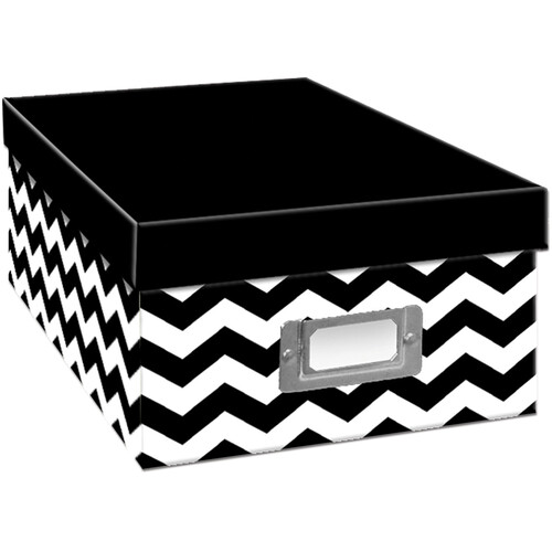 Pioneer Photo Albums Chevron Archival Storage Photo Box