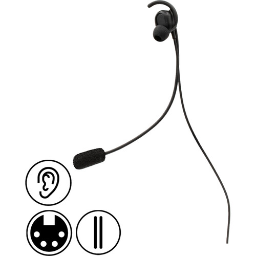Pliant Technologies Universal Fit In-Ear Headset PHS-IEHU-4F B&H