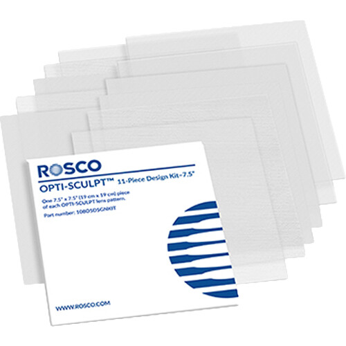 Rosco OPTI-SCULPT 11-Piece Design Kit (7.5 x 7.5") 108OSDSGNKIT