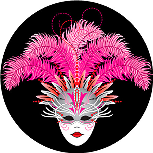 Rosco Carnival Mask Mardi Gras Color Glass Gobo 260867750860 B&H