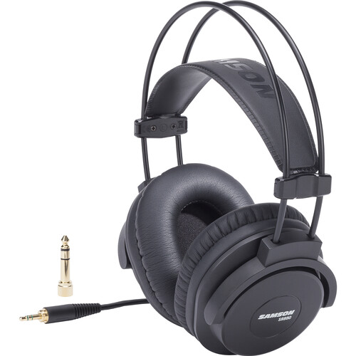 Samson SR880 Closed-Back Over-Ear Studio Headphones SASR880 B&H