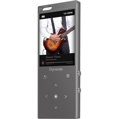 Samvix Dynamite 8GB Sport MP3 Player (Silver) DNMT8-SLV B&H