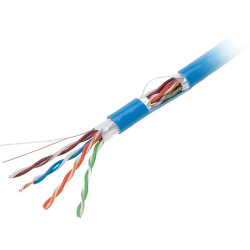 SatMaximum Cat 5e FTP Bulk Ethernet Cable (1000', Blue) 907066