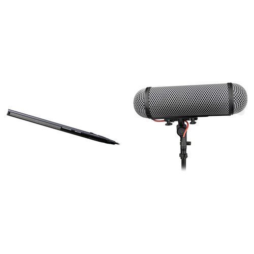 Sennheiser MKH416 Shotgun Microphone Kit with Rycote Windshield