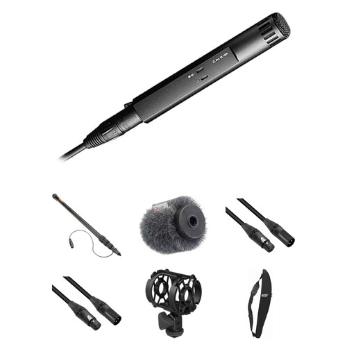 Sennheiser MKH 50 Supercardioid Microphone Kit with Boompole,