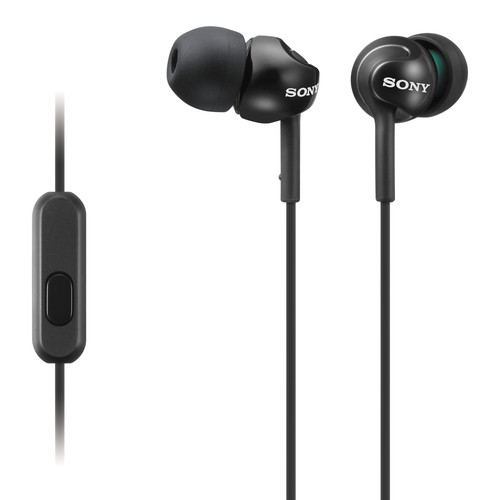 Sony MDR-EX110AP Monitor Headphones for Android MDREX110AP/B B&H
