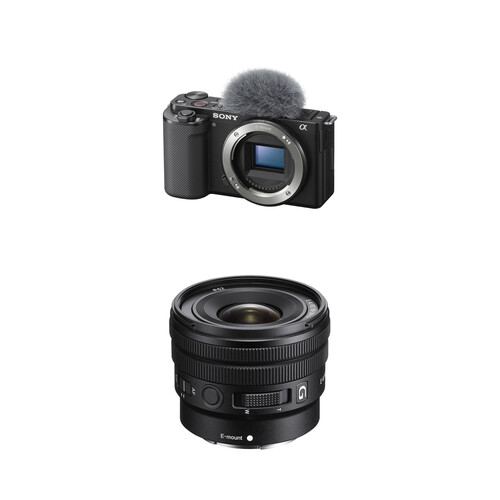 Sony ZV-E10 Mirrorless Camera with 10-20mm Lens Kit B&H Photo