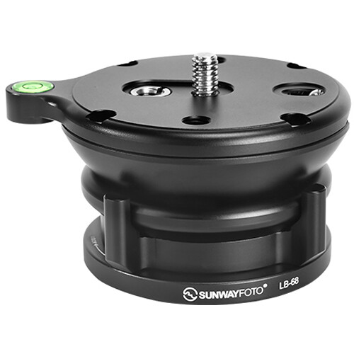 Sunwayfoto LB-68 Leveling Base with External Bubble LB-68