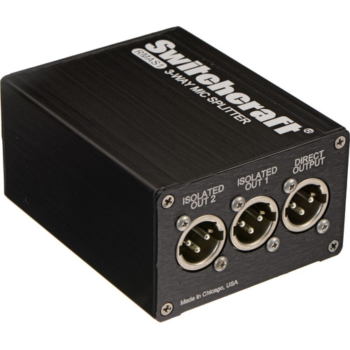 Switchcraft RMAS1 Single Channel Passive Microphone RMAS1 B&H