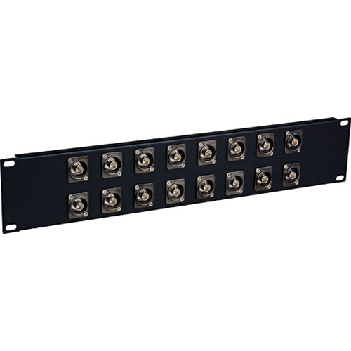 TecNec 16-Port 4K/8K 12G-SDI Feed-Through Grounded 16XUHD-BNCR