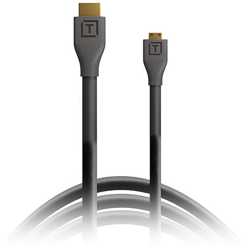 Tether Tools TetherPro Micro-HDMI to HDMI Cable H2D1-BLK B&H