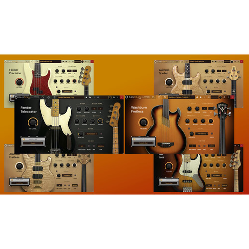 tracktion Dan Dean Essential Bass Plug-In Instrument DANDEANBASS
