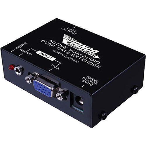 Vanco VGA over Cat 6/5e with Audio Extender Set (500') 280544
