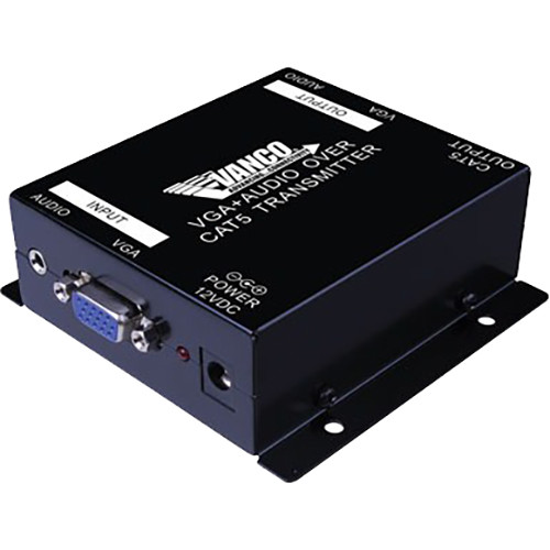 Vanco VGA over Cat 6/5e with Audio Extender Set (1000') 280546
