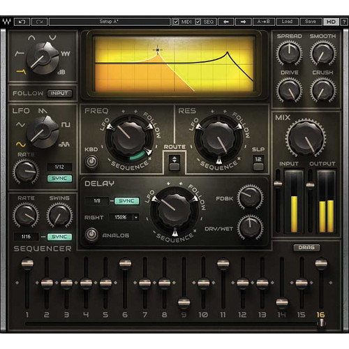 Waves MetaFilter - Multimode Filter Plug-In MFLTNA B&H Photo