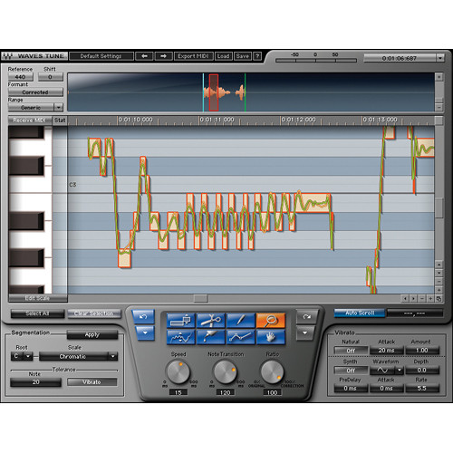 Waves Waves Tune - Pitch Transforming Plug-In TNEBND B&H Photo