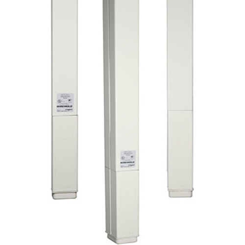 Wiremold Products Blank Steel Tele-Power Express Pole