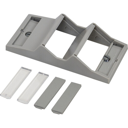 Wiremold Products Angled Raceway Adapter (Light Gray) ARA-S2-GY