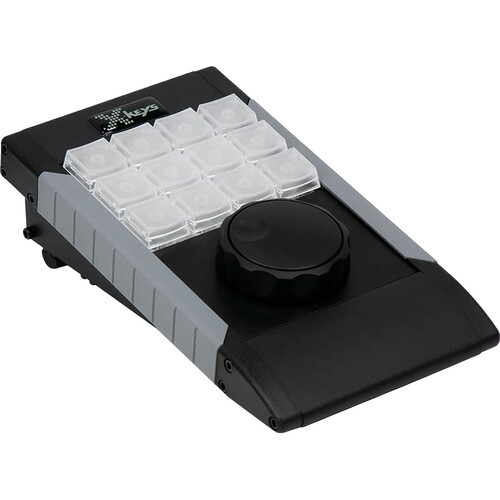 X-keys XBE-12 Jog Shuttle with Macro Keypad XBA-5008-JSM-R B&H