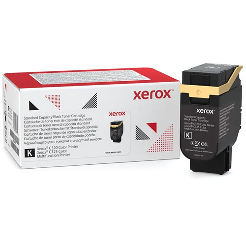 Xerox Standard Capacity Black Toner Cartridge for C325 006R04823