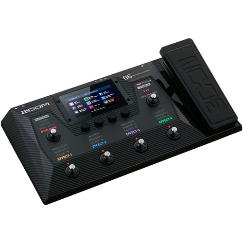 Zoom Multi-Effects Processor Pedal for Guitarists G6 B&H Photo