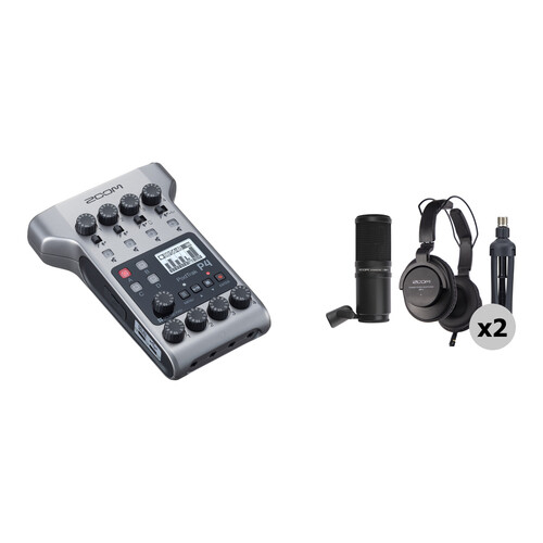 Zoom PodTrak P4 Portable Multitrack Podcast Recorder with