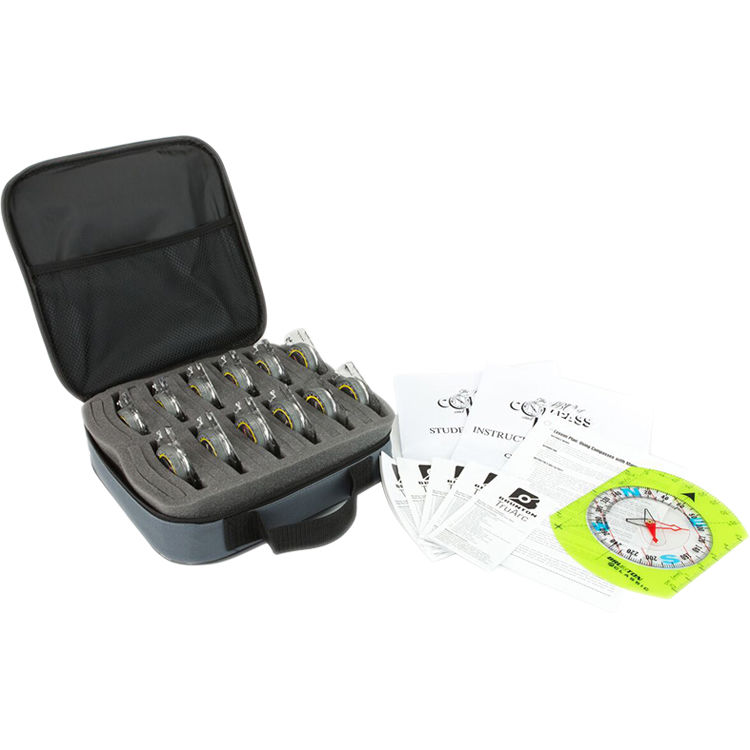 Brunton 9020G 12-Piece Instructor's Compass Set F-8900C-12 B&H